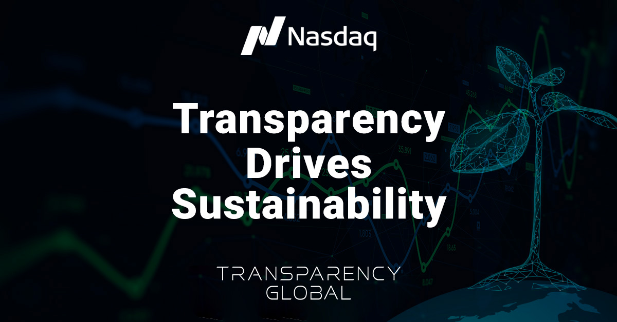Transparency Global | Transparency Drives Sustainability